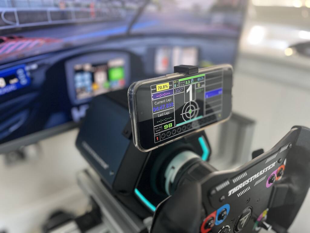 Phone Mount Sim Racing - Sim Racing MOZA Fanatec Phone Mount -Spring ...