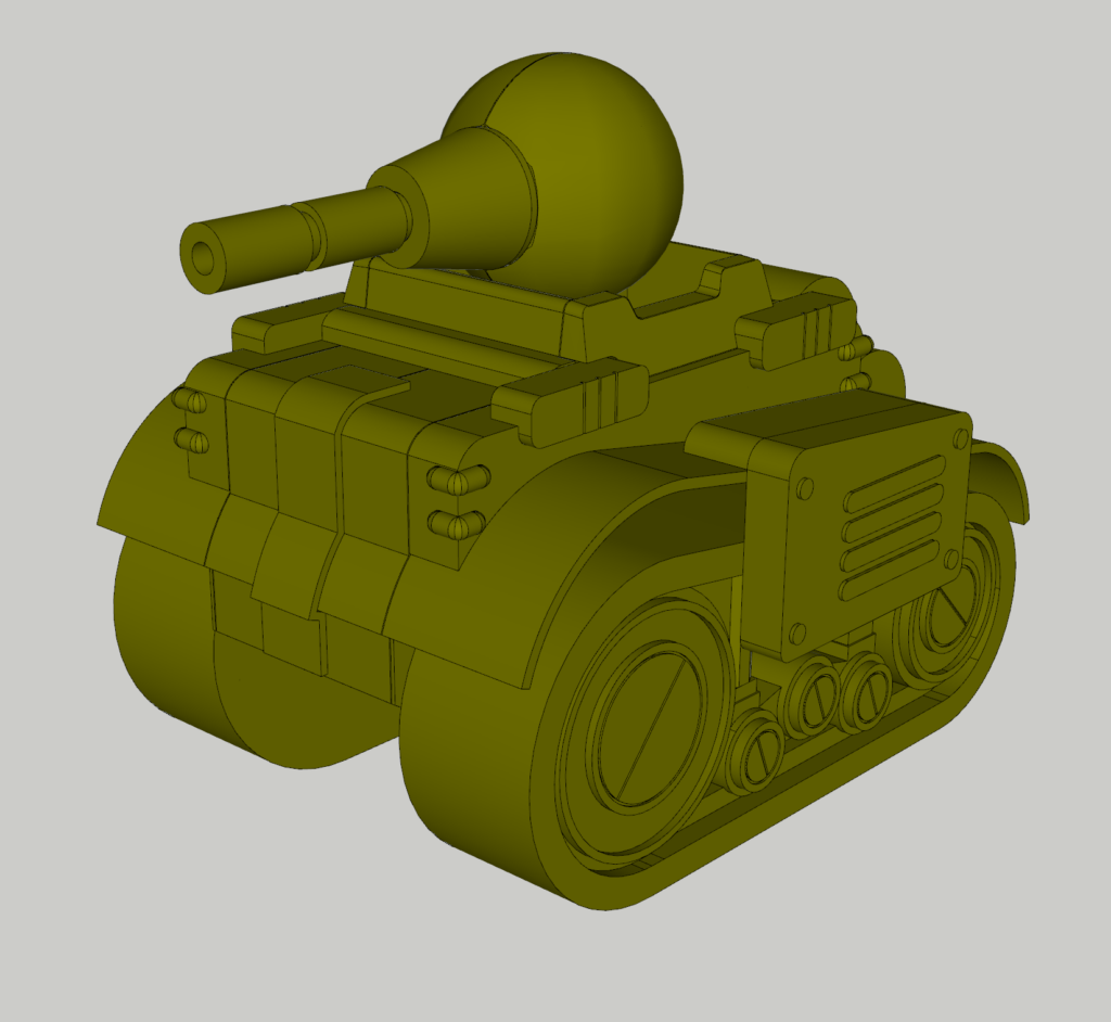 Invade and Persuade Mini Tank Kit - Simubay