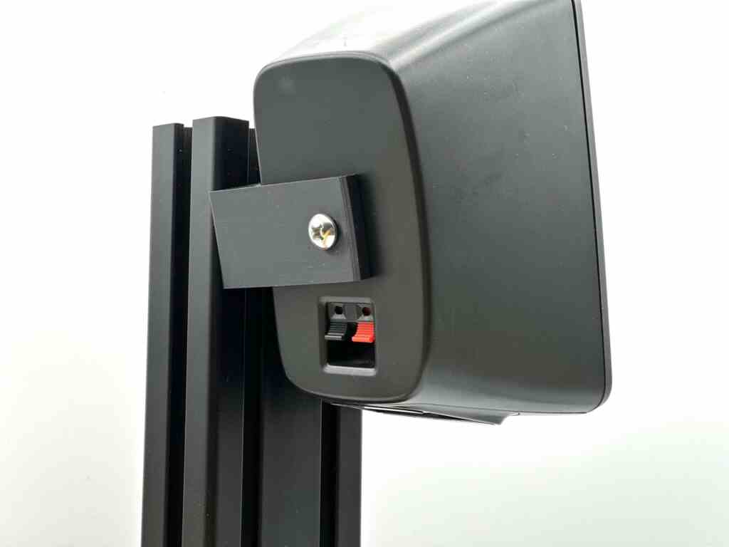 Minimal Z906 Mounts - Sim Racing Z906 Speakers Mounts, Cockpit 8040 8020 Mount for Logitech Z906 ...