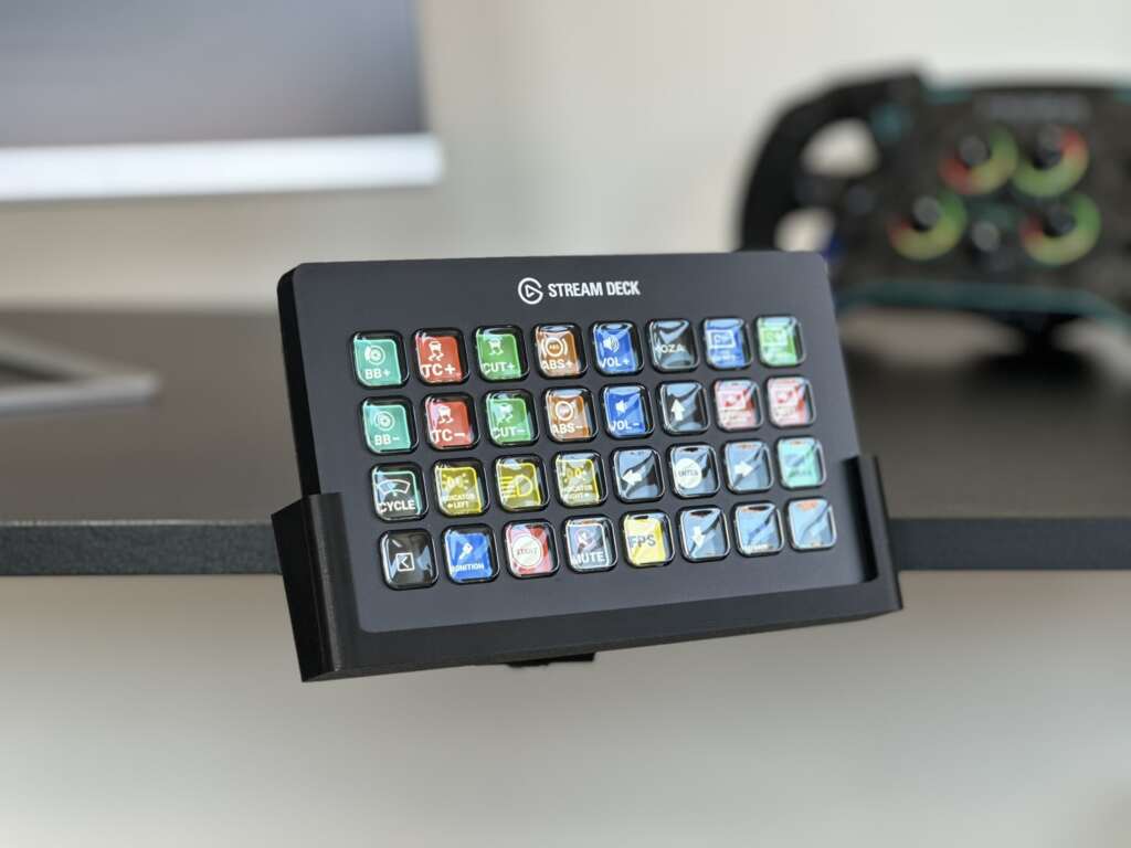 Desk Mount StreamDeck XL Table Mount, Button Box Desk Mount, Flight ...