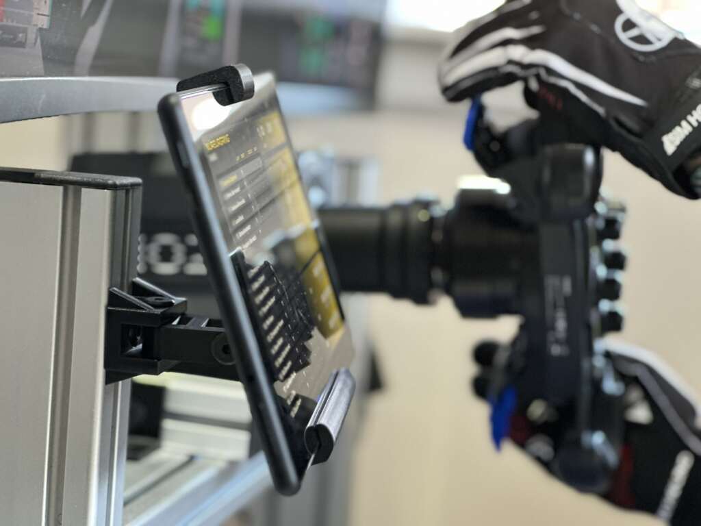 Tablet Holder - Sim Racing Tablet Holder, Aluminium Cockpit Tablet ...