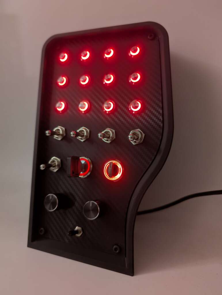 Sim Racing USB Button Box - 31 Functions Sim Racing Button Box